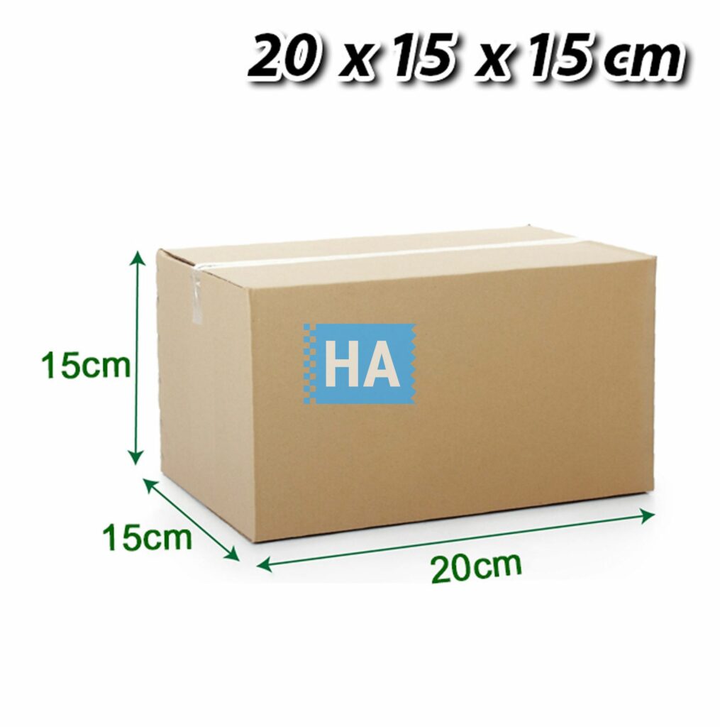 Hộp Carton 20x15x15 - Băng Keo Hải Âu