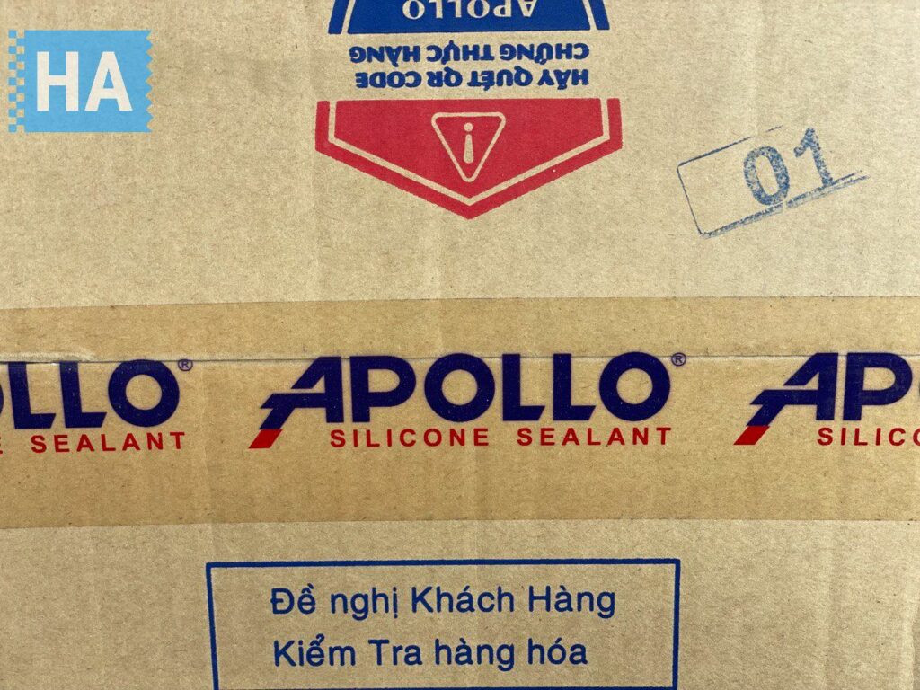 Băng Keo In Logo Apollo Silicone - Băng Keo Hải Âu