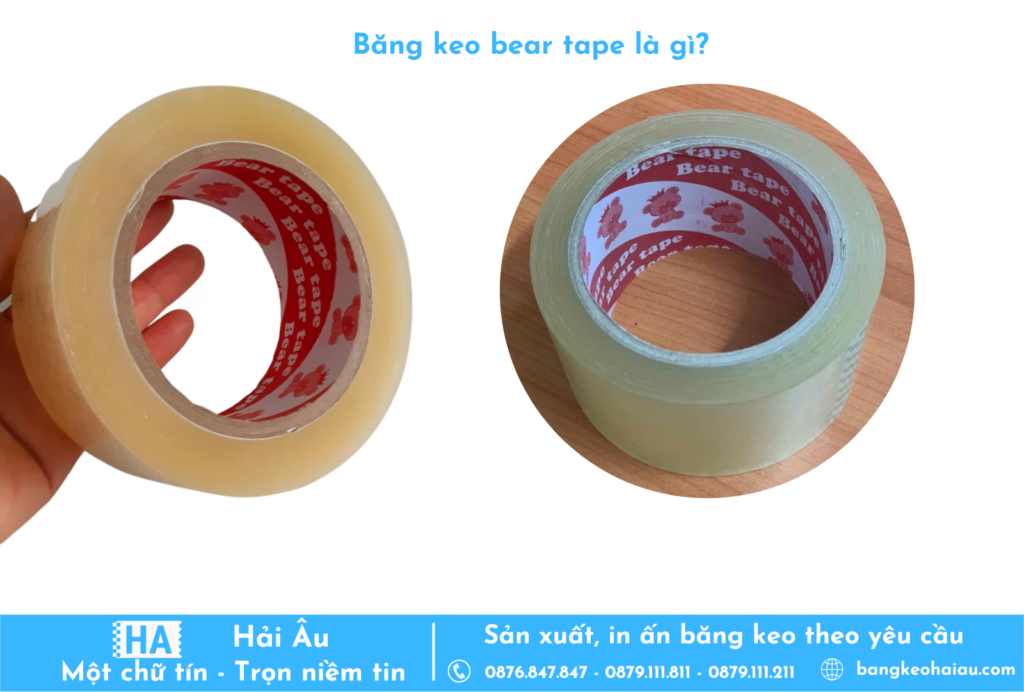 Băng Keo Bear Tape Là Gì? Địa Chỉ Mua Băng Keo Giá Tốt Nhất